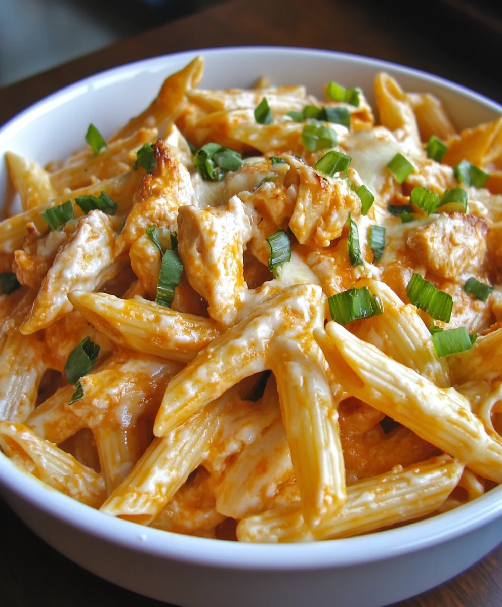 Best Buffalo Chicken Pasta Bake Recipe