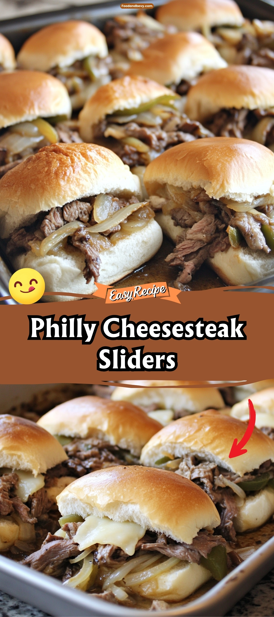 Philly Cheesesteak Sliders