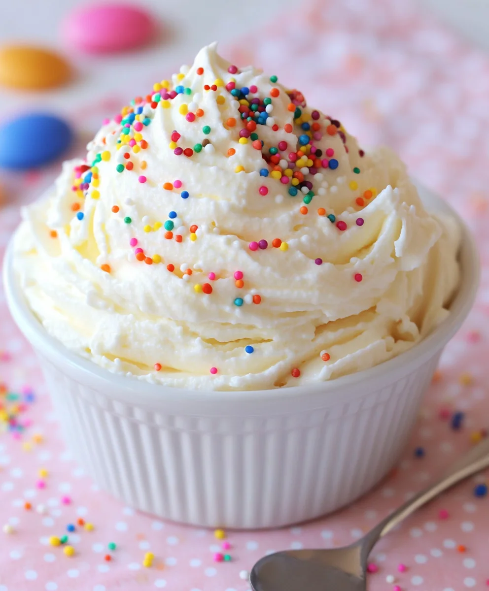 Cool Whip and Pudding Frosting