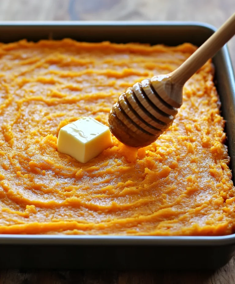 Honey Butter Sweet Potato Cornbread