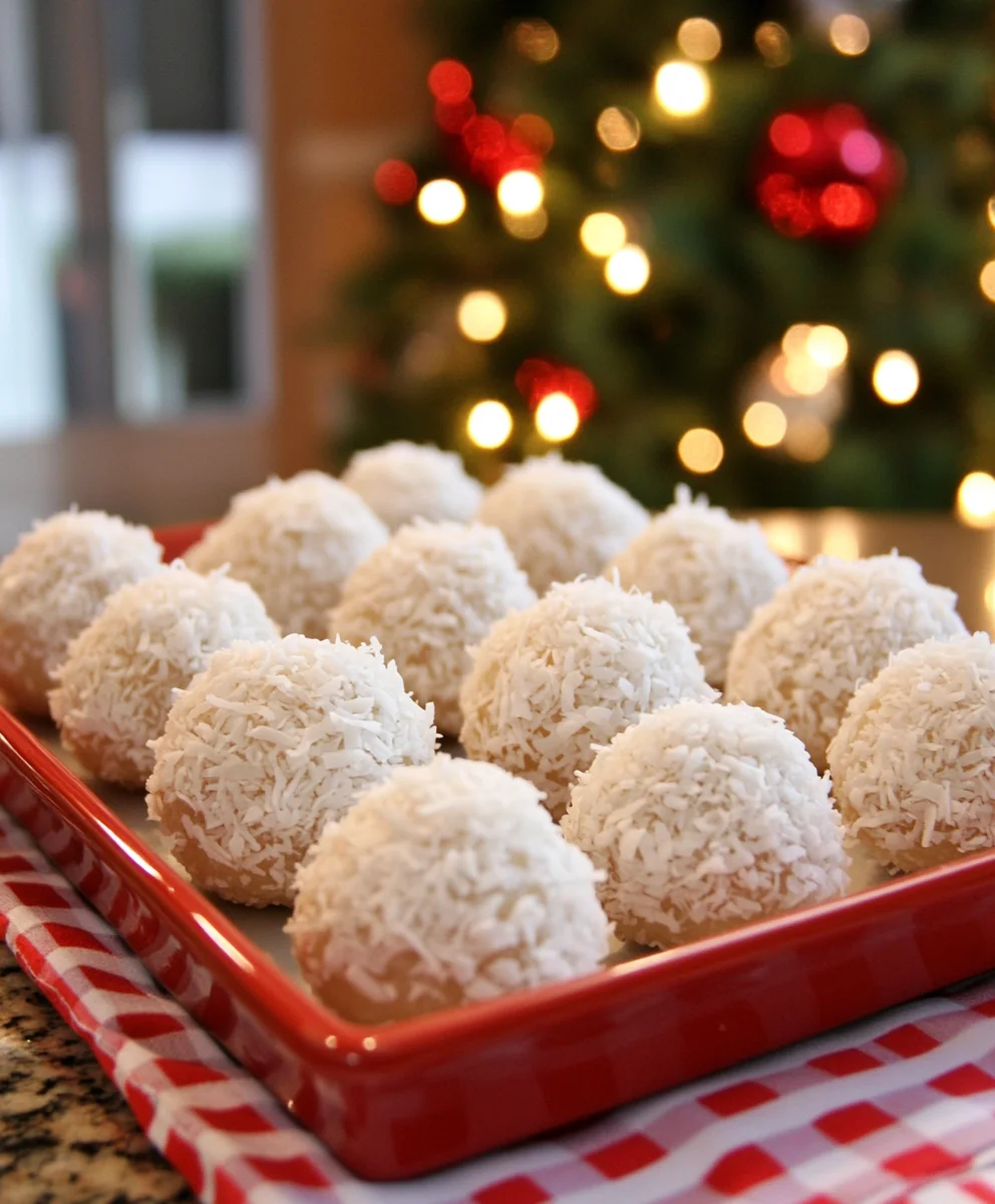 Coconut Snowballs